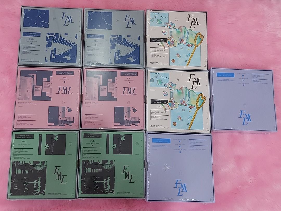 Seventeen FML Albums, Hobbies & Toys, Memorabilia & Collectibles, K-Wave on Carousell