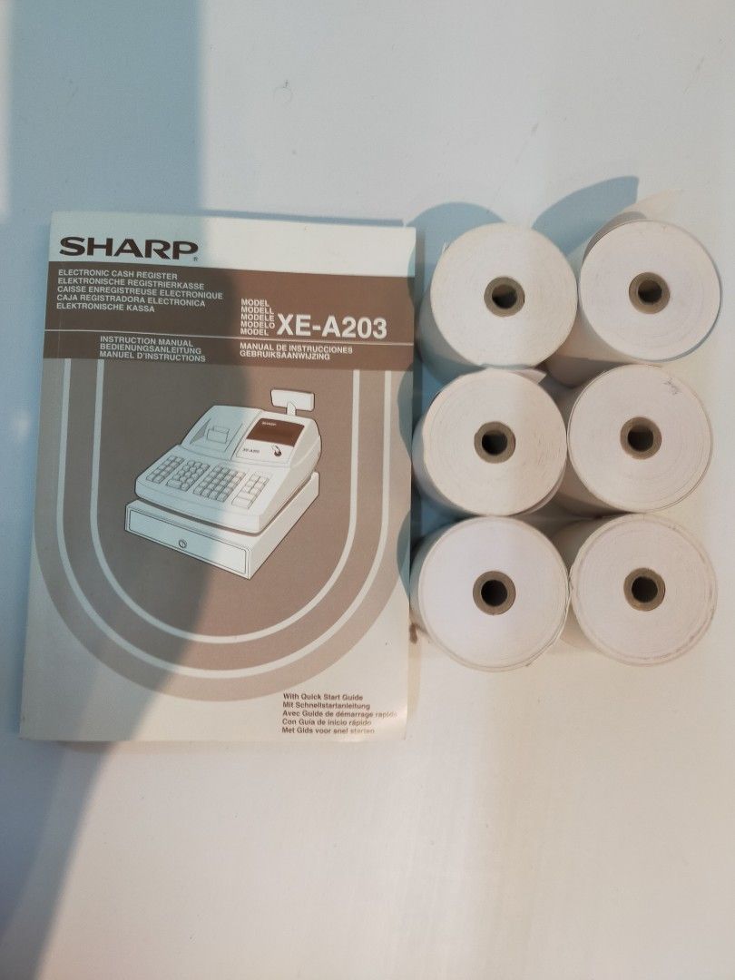 SHARP XE-A203 Cash register, Computers & Tech, Office & Business ...