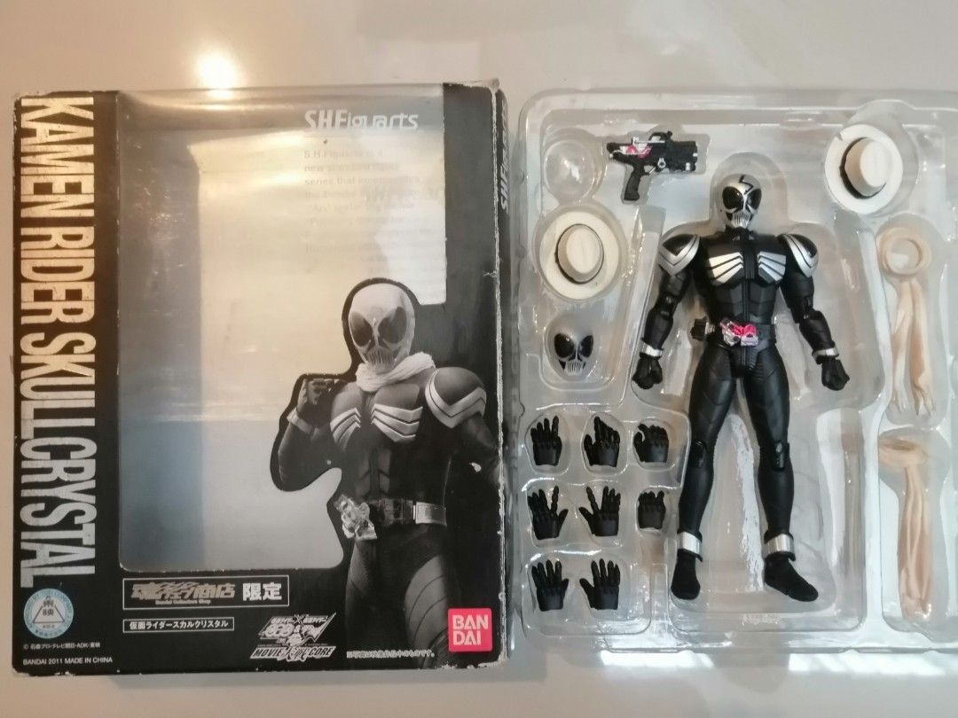 shf kamen rider skull crystal, Hobbies & Toys, Toys & Games on Carousell
