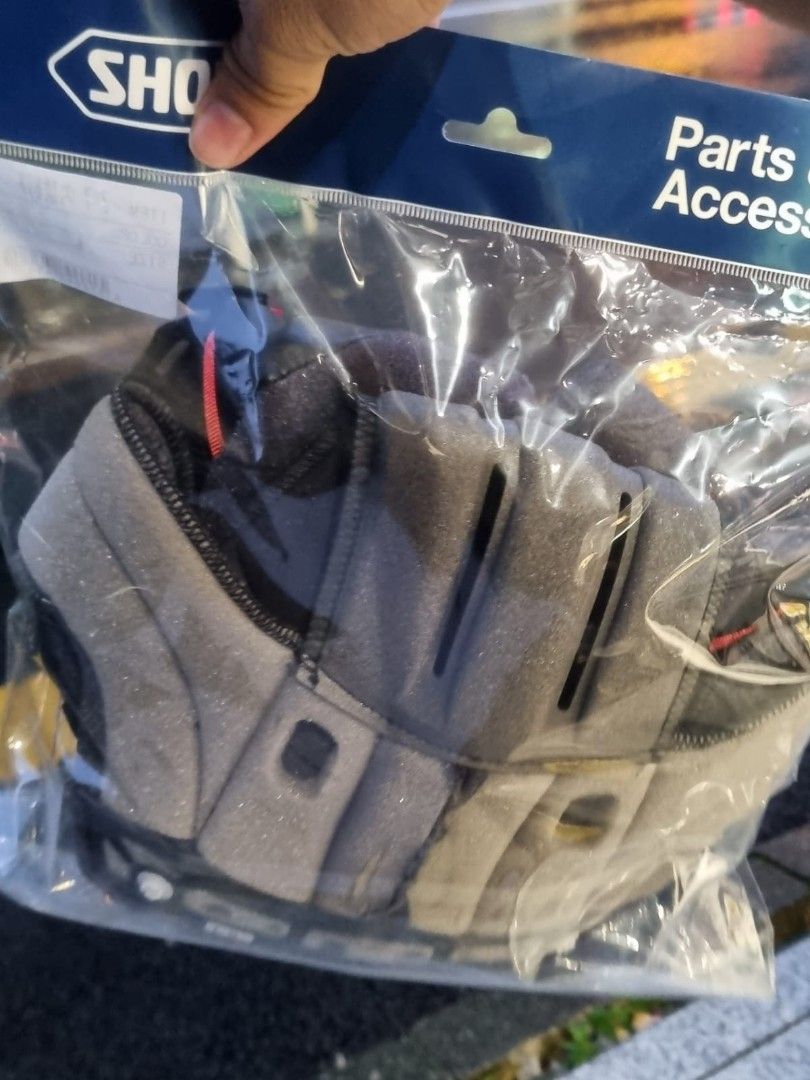 SHOEI Z7/ RF-1200- Inner lining / Cheekpads Whole Set, Motorcycles ...