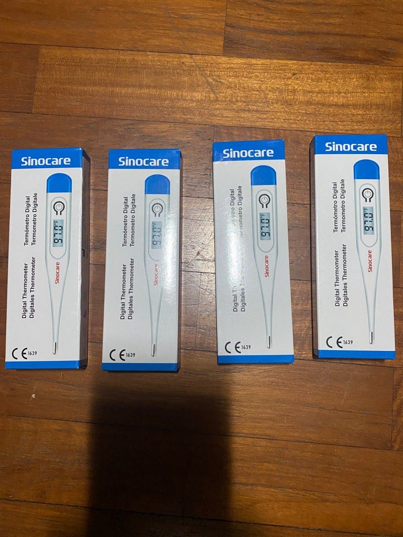 Sinocare thermometer, Health & Nutrition, Thermometers on Carousell