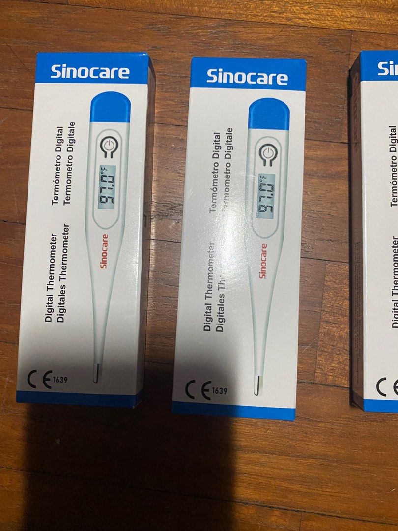 Sinocare thermometer, Health & Nutrition, Thermometers on Carousell