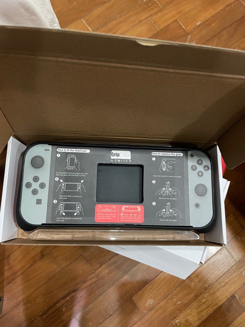 Skull & co grip case for Nintendo Switch, Video Gaming, Gaming ...