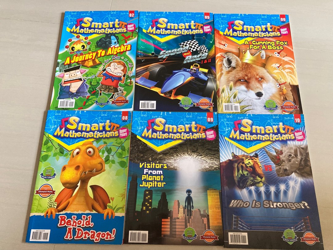 Smart Mathematicians upper primary (6 books), Hobbies & Toys, Books ...