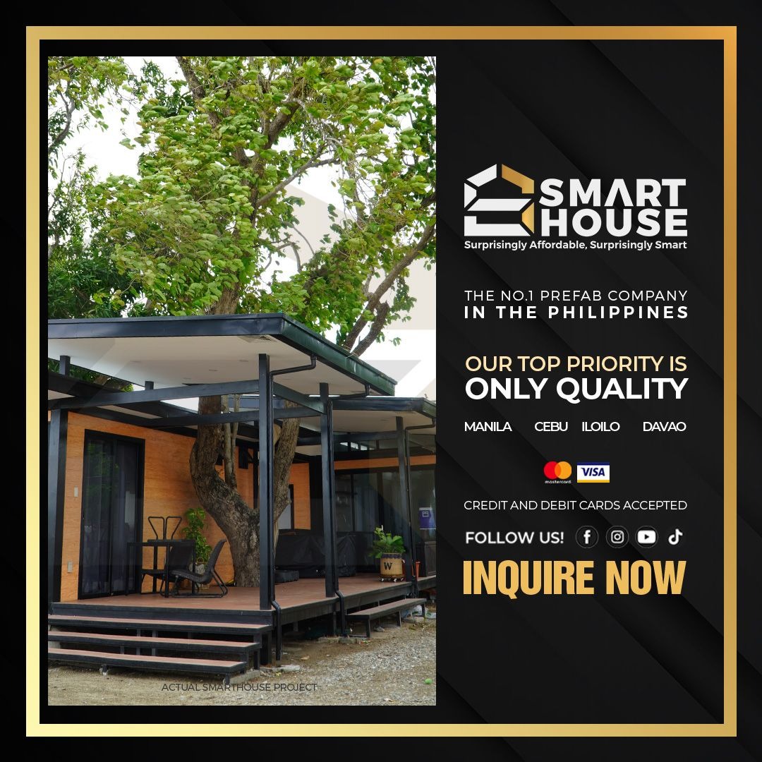 SMARTHOUSE PREFAB CONTAINER VAN HOUSE on Carousell