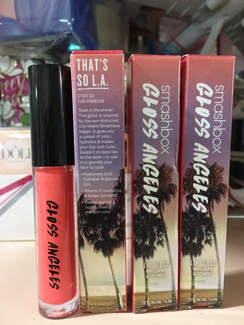 SMASHBOX-GLOSS ANGELES-AY, POPPY on Carousell