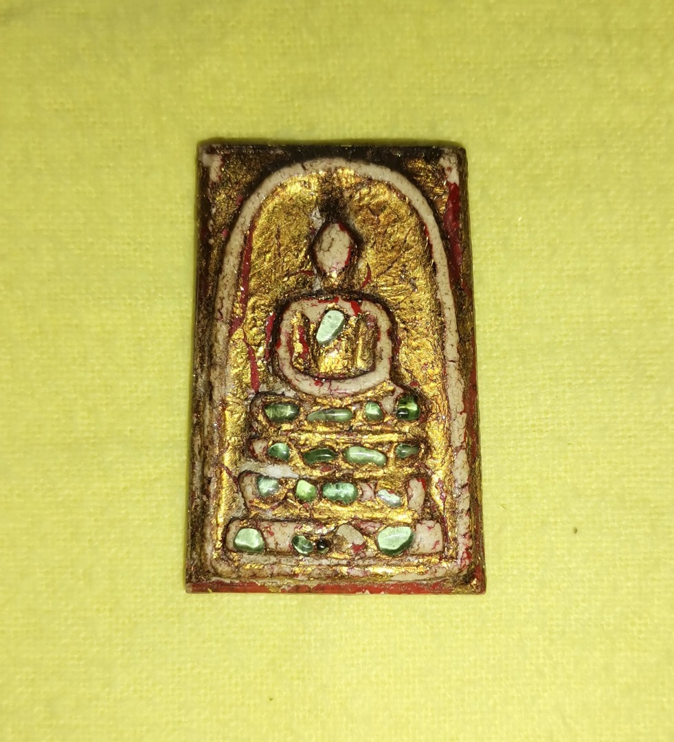 Somdej Toh with Sarira - Ac Toh - Wat Phra Kaew ### buddha amulet khun ...