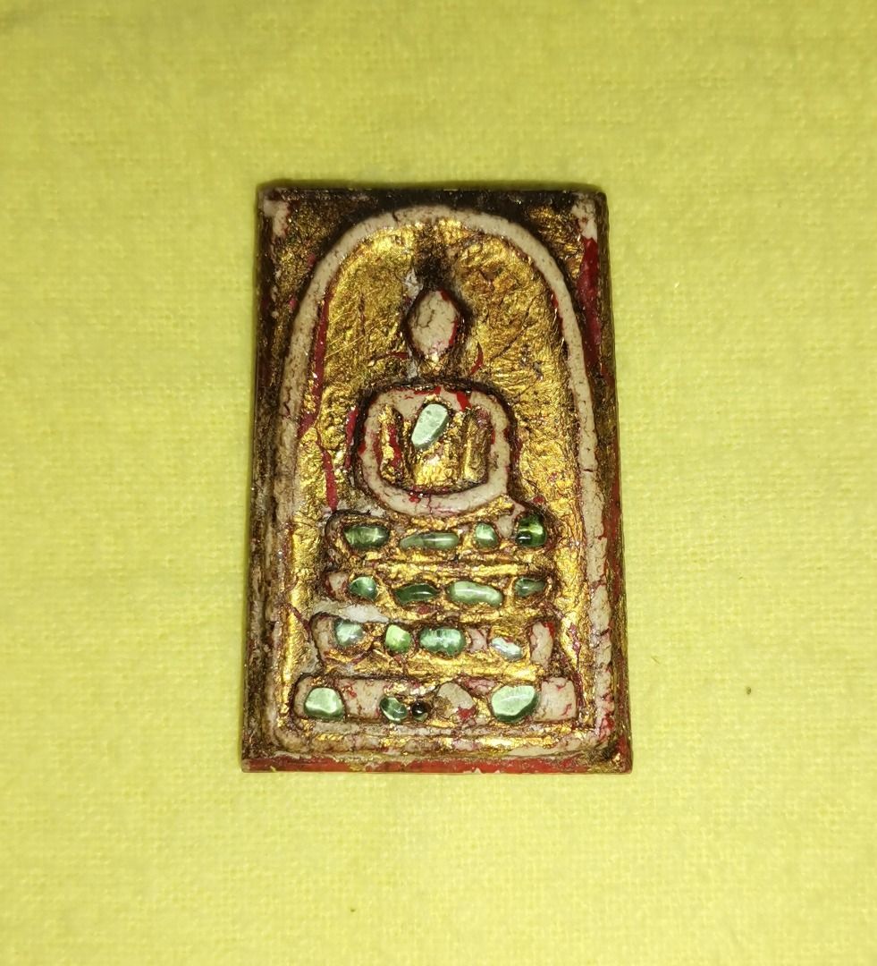 Somdej Toh with Sarira - Ac Toh - Wat Phra Kaew ### buddha amulet khun ...