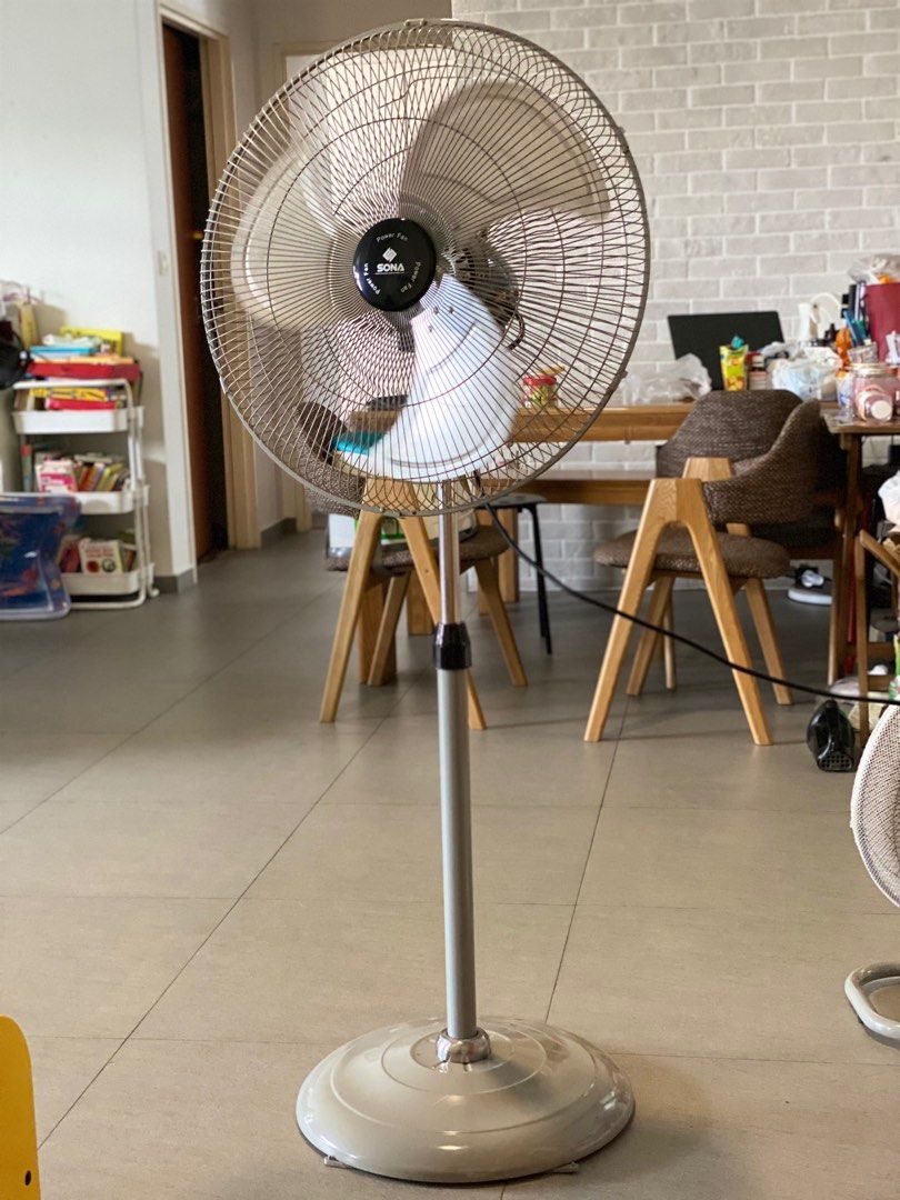 SONA STAND FAN (BEST FOR LIVING ROOM USE), Furniture & Home Living ...
