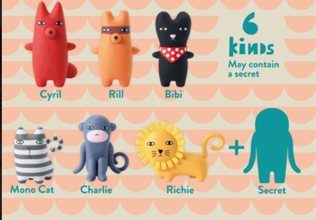 [SONNY ANGEL] DONNA WILSON CREATURES MINI FIGURE COLLECTION SERIES FULL ...
