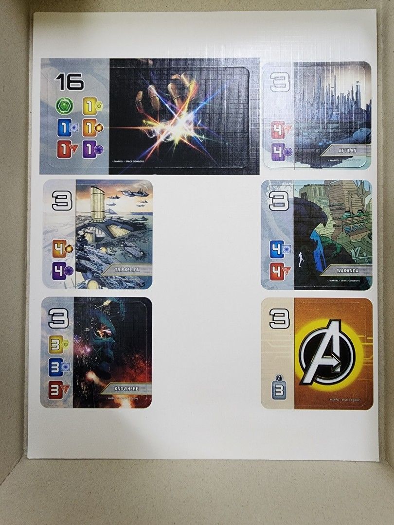 Splendor Marvel Board Game, Hobbies & Toys, Toys & Games on Carousell