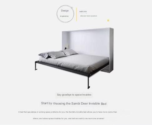 Spot invisible bed space-saving small apartment household lunch break ...