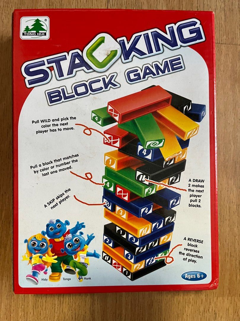 Stacking block game, Hobbies & Toys, Toys & Games on Carousell