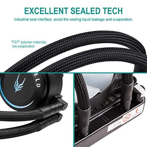 [Stockist.SG] GOLDEN FIELD SF240 RGB All-in-One Liquid CPU Cooler with ...