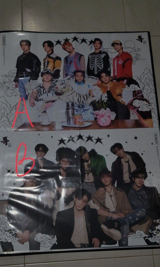 Stray Kids 5 Star Poster, Hobbies & Toys, Memorabilia & Collectibles, K ...