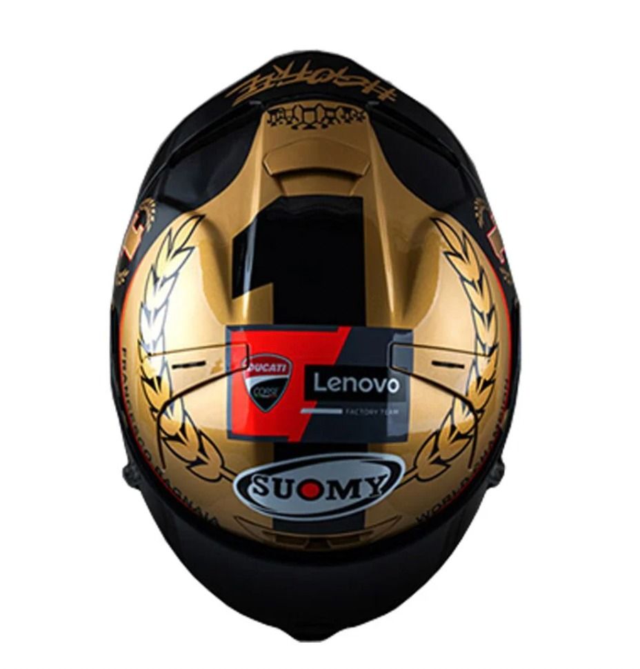Suomy SR GP Pecco Bagnaia World Champion 2022 helmet, Motorcycles ...
