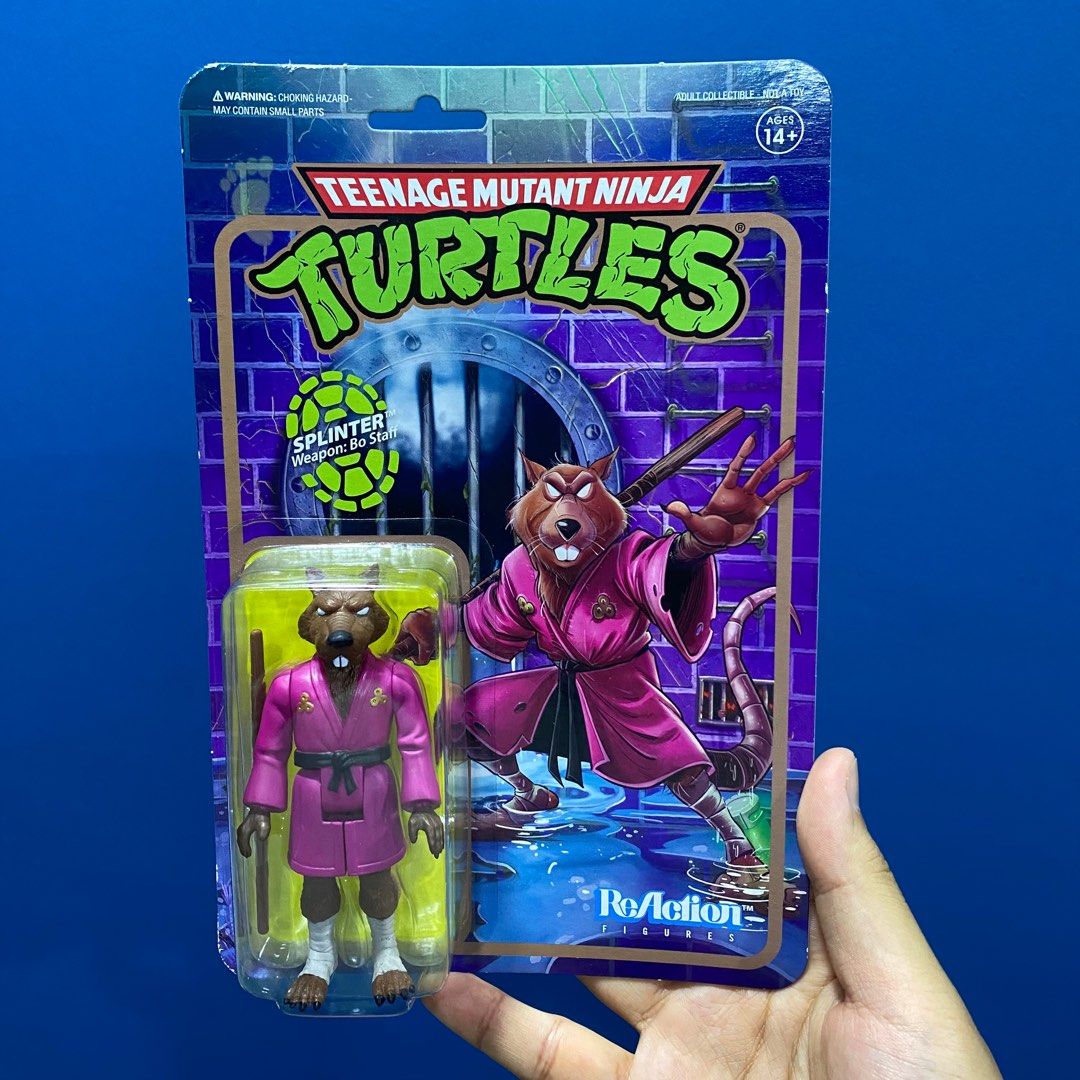 Super7 Teenage Mutant Ninja Turtles TMNT ReAction Figures, Hobbies ...