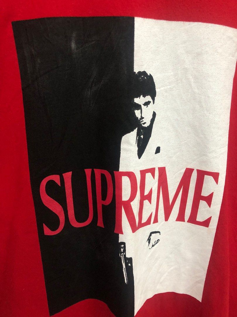 Supreme x Scarface Split tee on Carousell