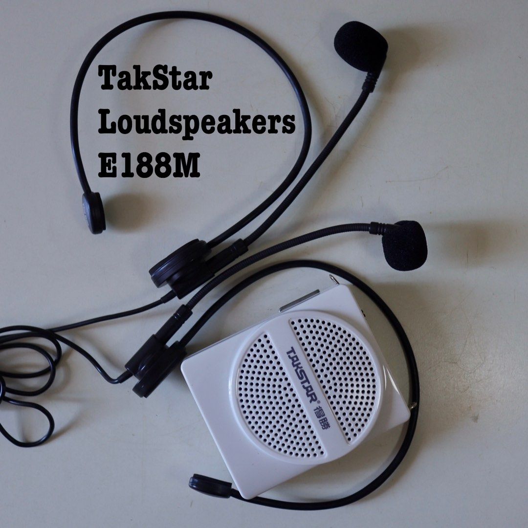 TakStar Loudspeakers E188M, Audio, Microphones on Carousell
