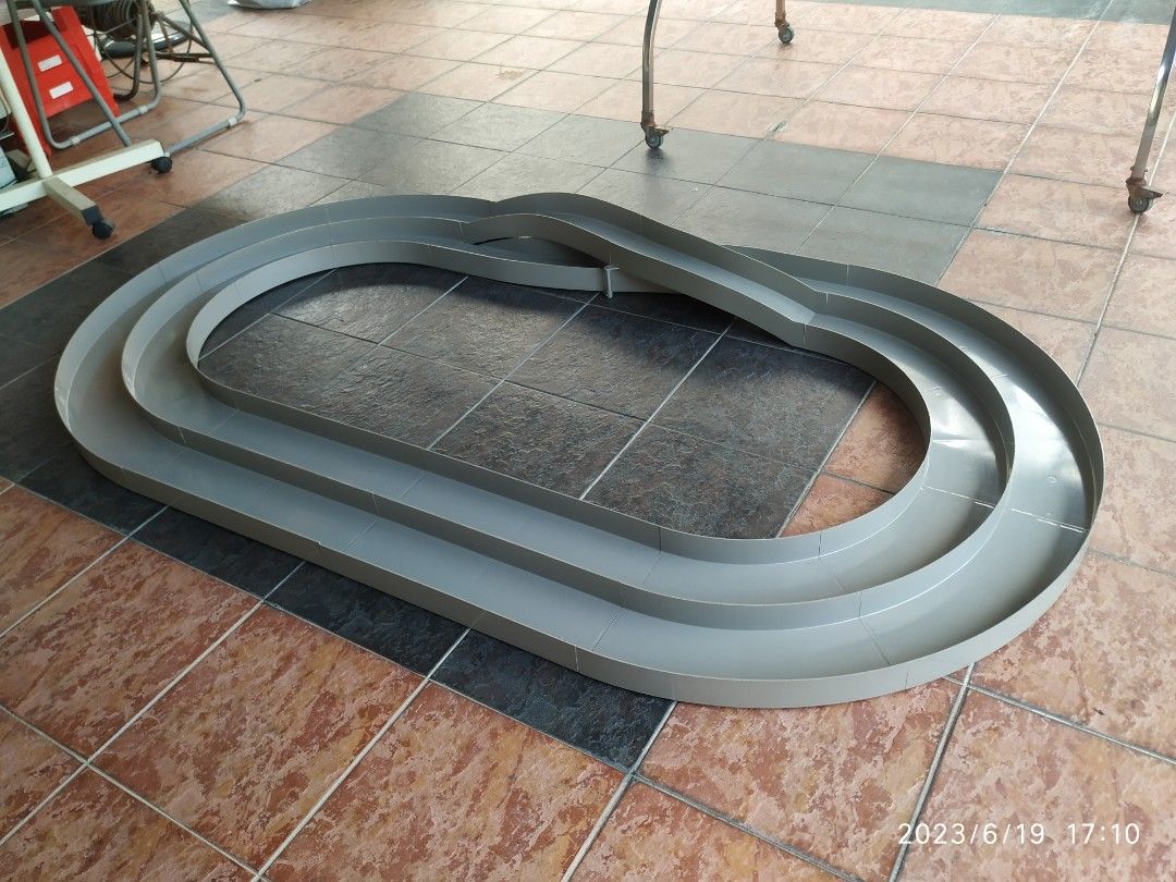 Tamiya 2 lane Mini 4WD Track, Hobbies & Toys, Toys & Games on Carousell