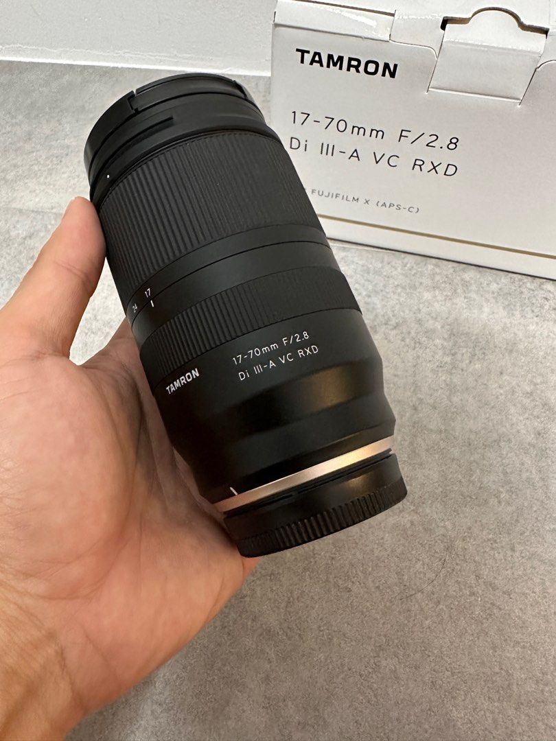 Tamron 17-70mm f/2.8 Di III-A VC RXD Lens Fujifilm Fuji Mount, Photography, Lens & Kits on Carousell