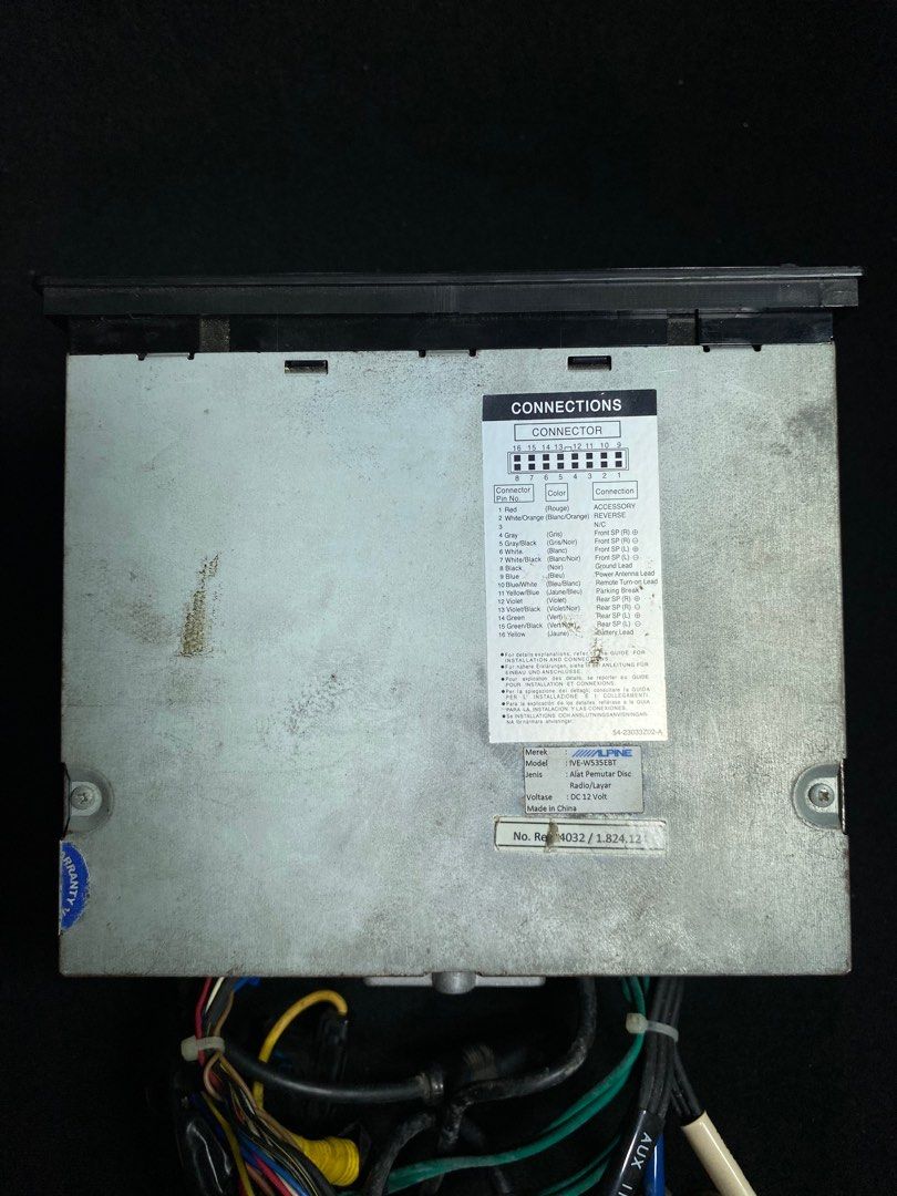 Tape Head Unit Alpine IVE-W535EBT, Elektronik, Audio di Carousell