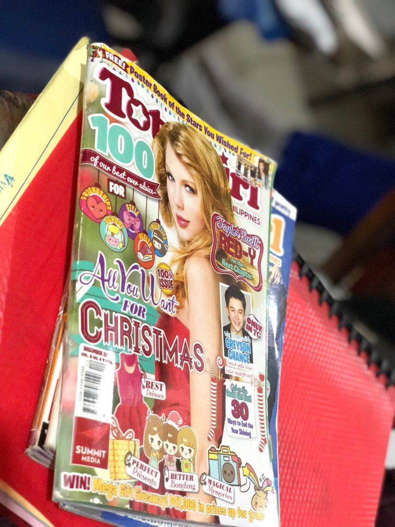 Taylor Swift Total Girl Magazine Hobbies And Toys Books And Magazines