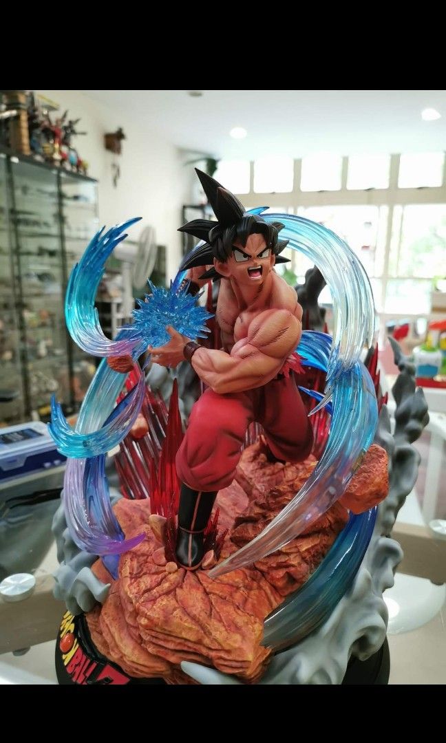 Temple Studio Goku vs Vegeta With special Gift Dragon Ball Statue ...