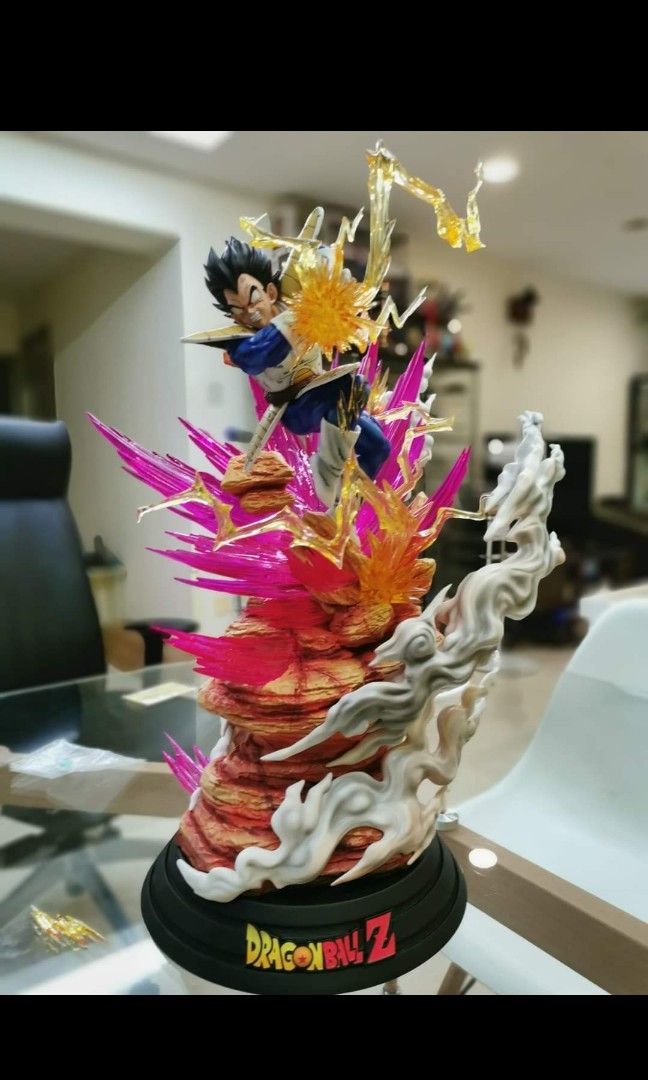 Temple Studio Goku vs Vegeta With special Gift Dragon Ball Statue ...