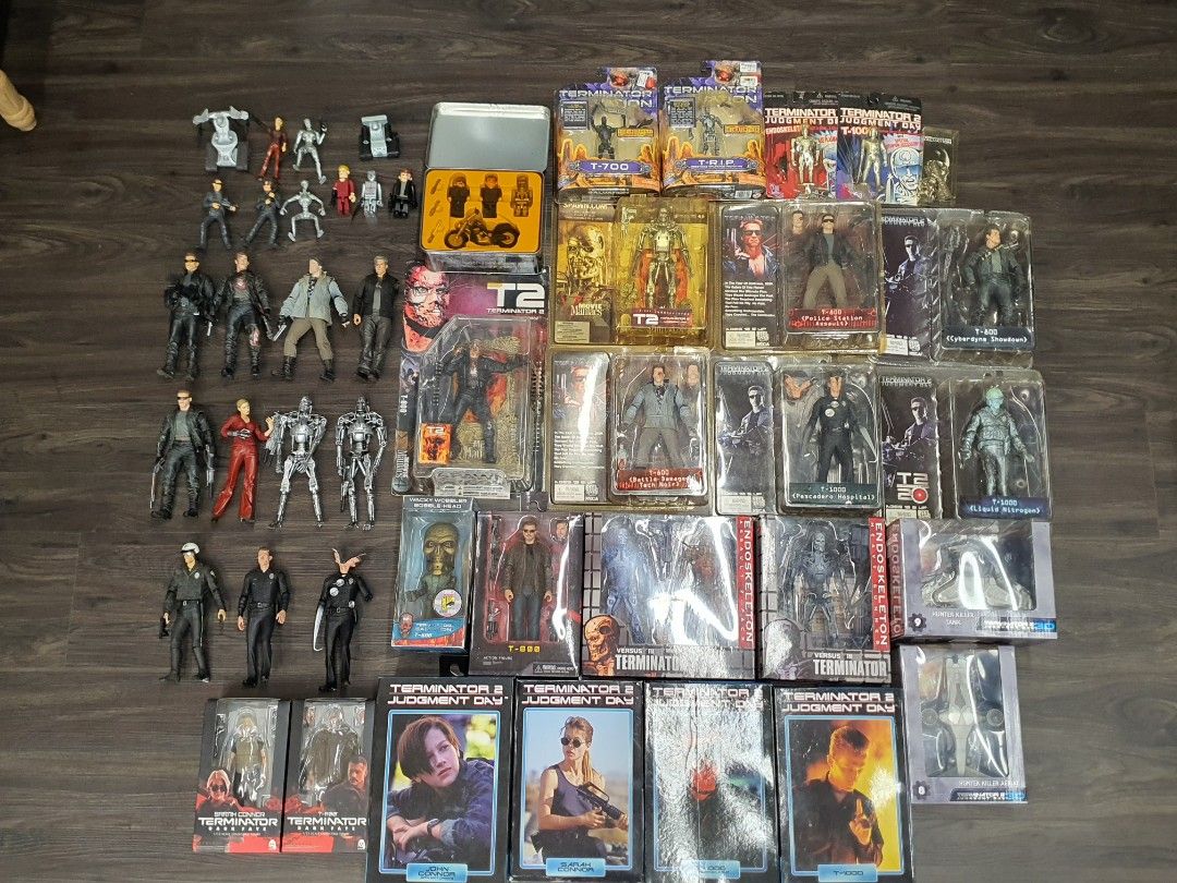 Terminator Collectibles by Neca Mcfarlane ThreeZero toys, Hobbies ...