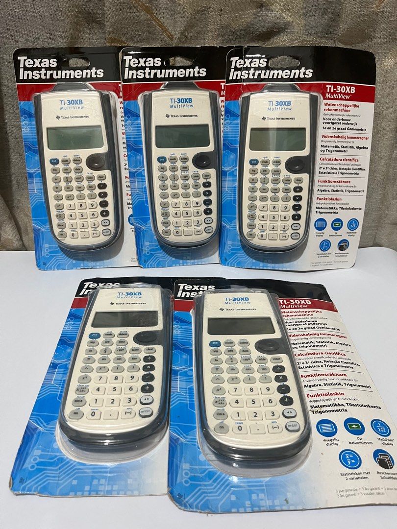Texas Instruments Calculator (TI-30XB), Computers & Tech, Office ...