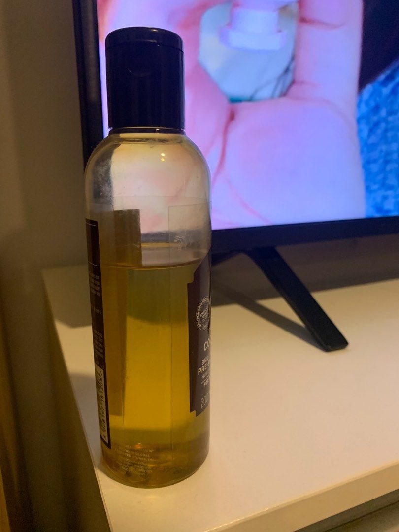 The Body Shop Coconut Pre Shampoo Hair Oil 200ml On Carousell