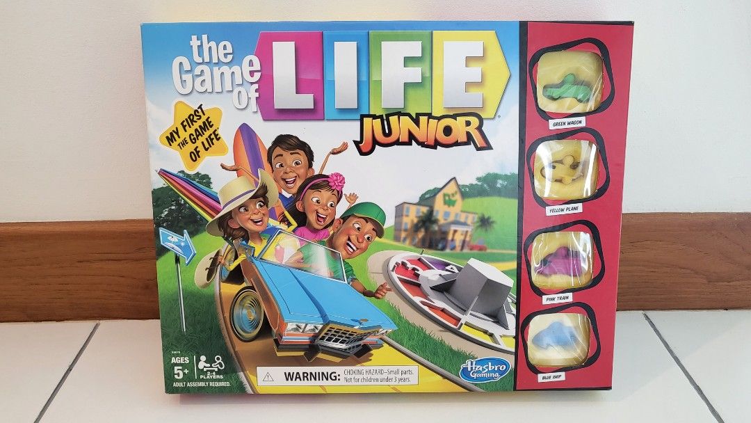 The Game of Life Junior, Hobbies & Toys, Toys & Games on Carousell