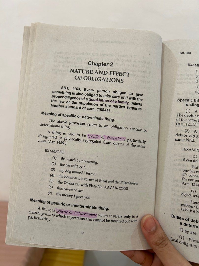 The Law on Obligations and Contracts (oblicon book), Hobbies & Toys ...