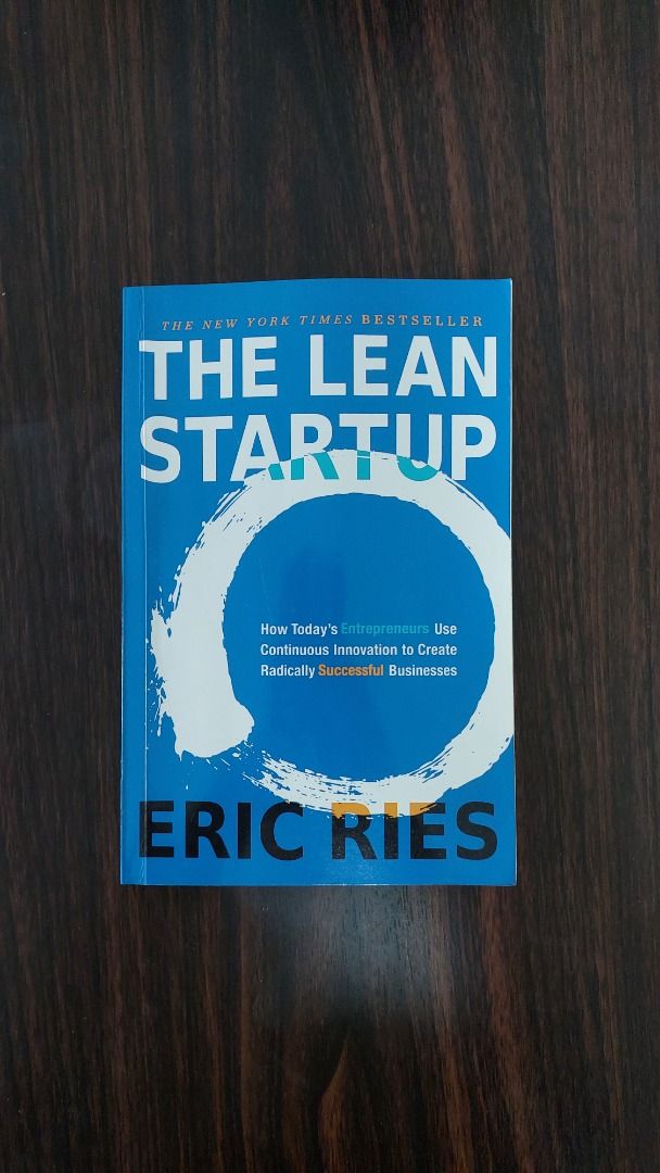 The Lean Startup Eric Ries, Hobbies & Toys, Books & Magazines, Fiction ...
