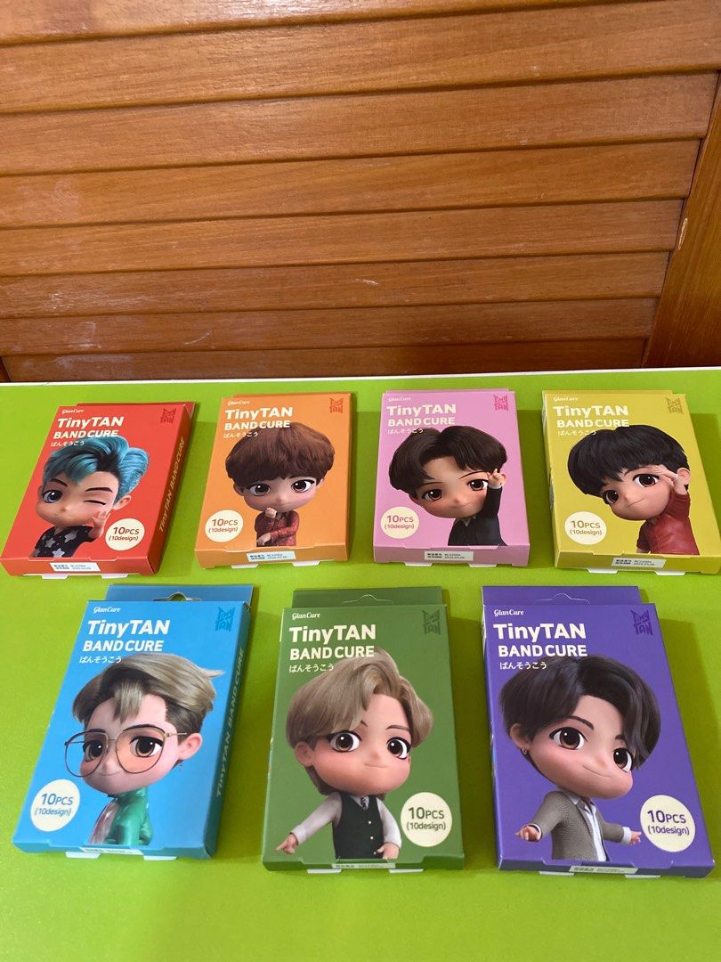 Tinytan Bts Dynamite version band-aid plaster Band Cure, Hobbies & Toys, Memorabilia ...