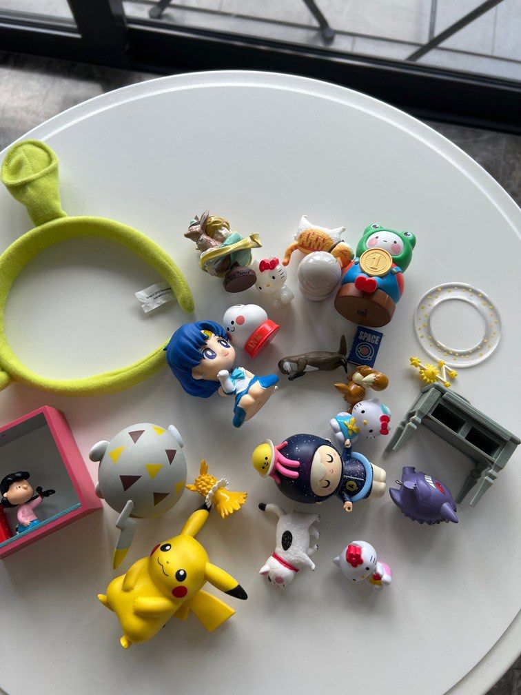 Toys, figurines, Pop mart, Pokemon, Sailor moon Hello Kitty, Hobbies ...