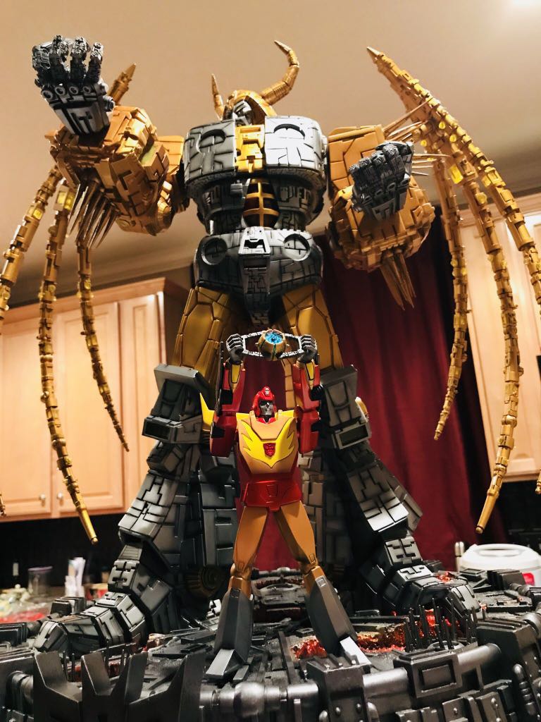 Transformers G1 Unicron collectible statue, Hobbies & Toys, Toys ...