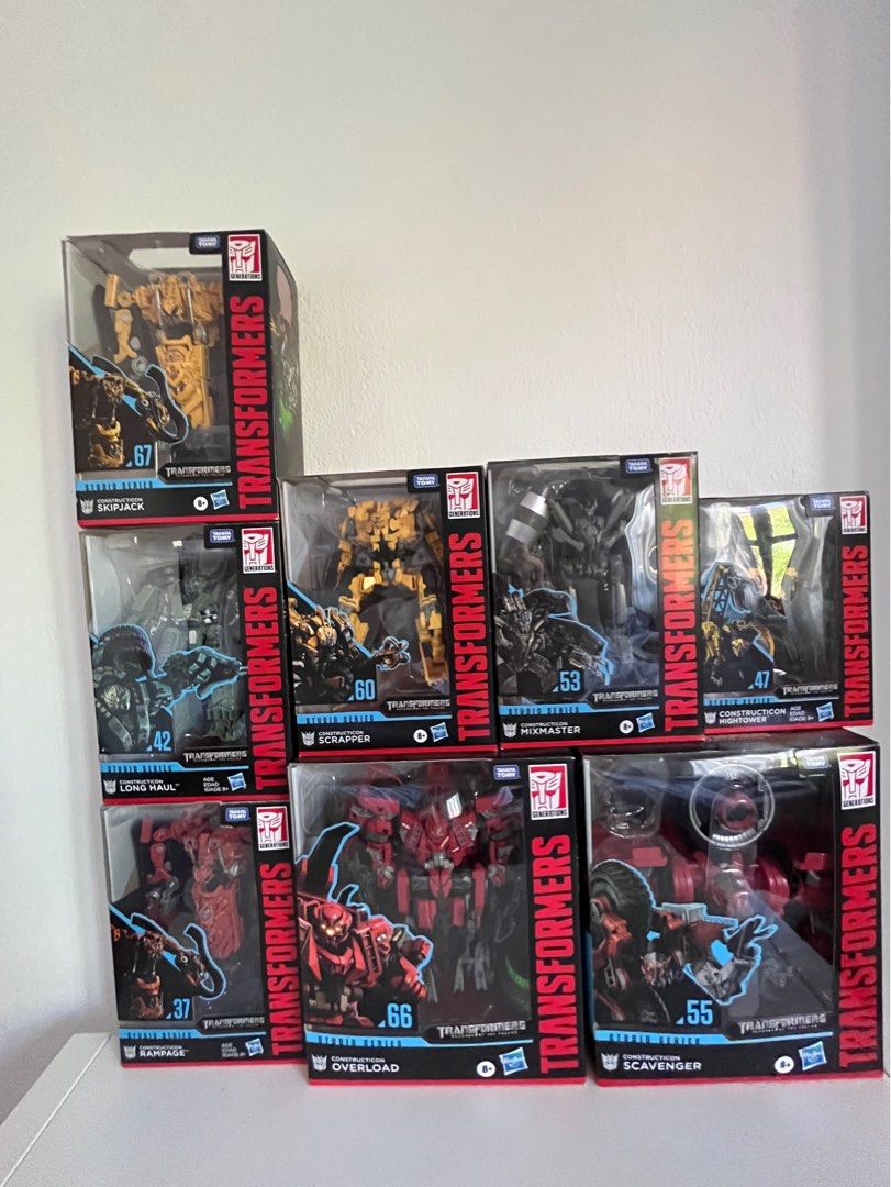 Transformers Studio Series Constructicons, Hobbies & Toys, Toys & Games ...