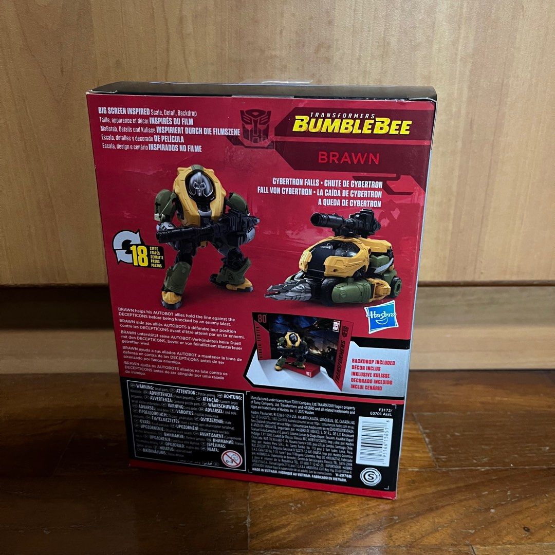 Transformers Studio Series SS-80 Brawn, Hobbies & Toys, Toys & Games on ...