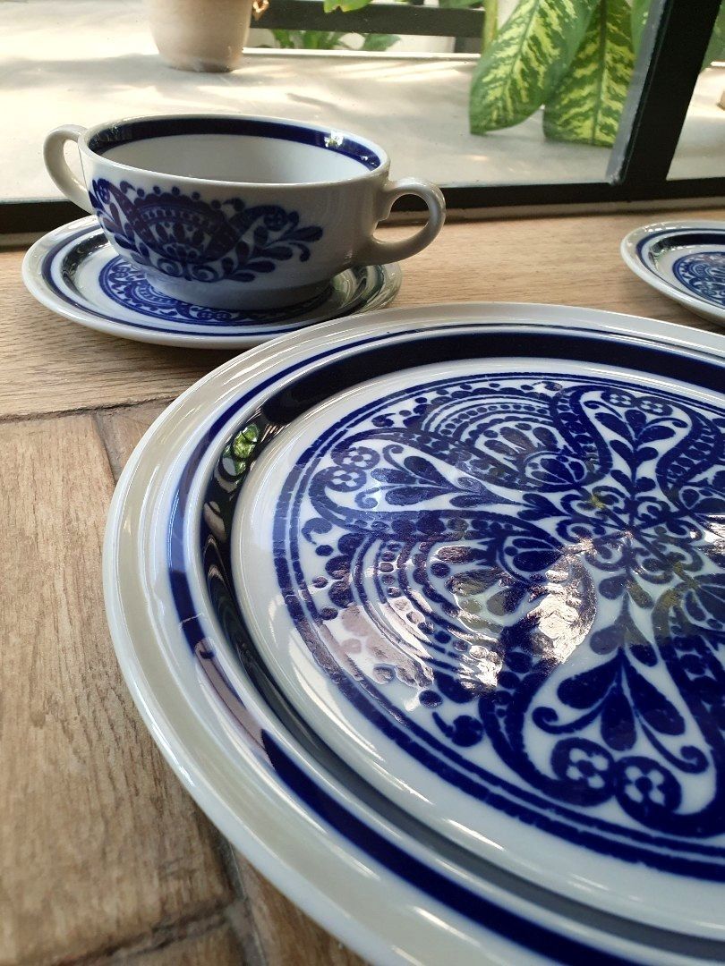 Trio set Noritake Prima Stoneware, Furniture & Home Living, Kitchenware ...
