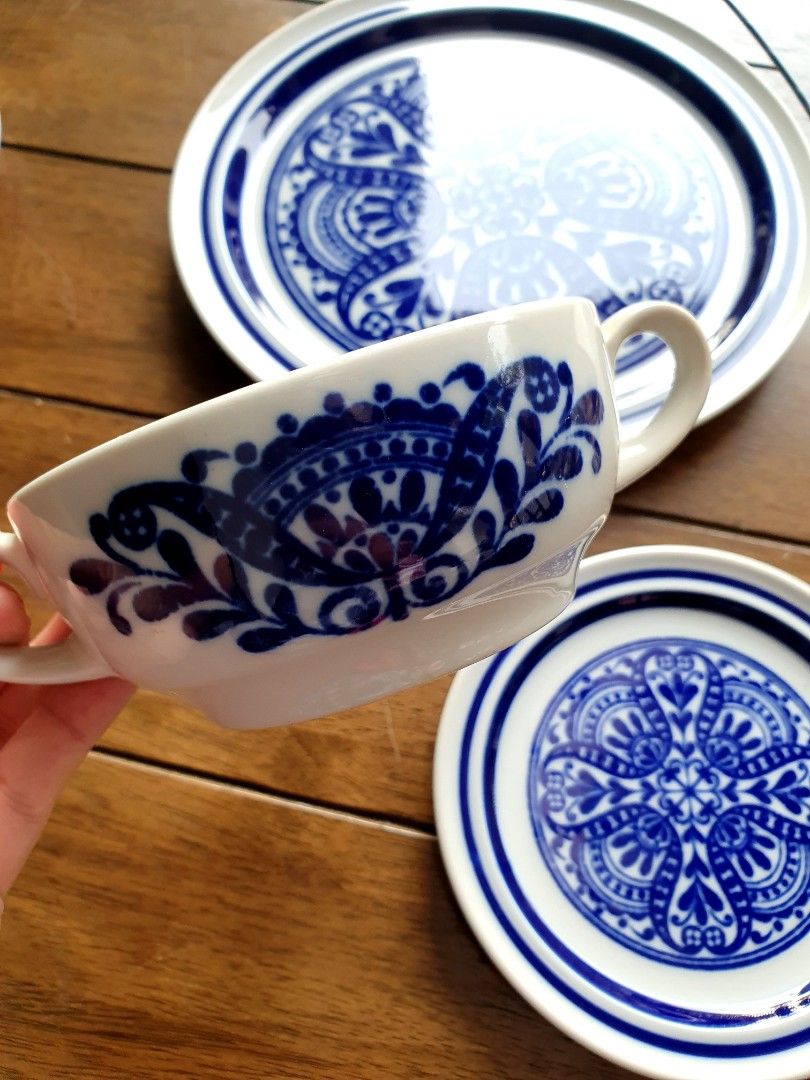 Trio set Noritake Prima Stoneware, Furniture & Home Living, Kitchenware ...