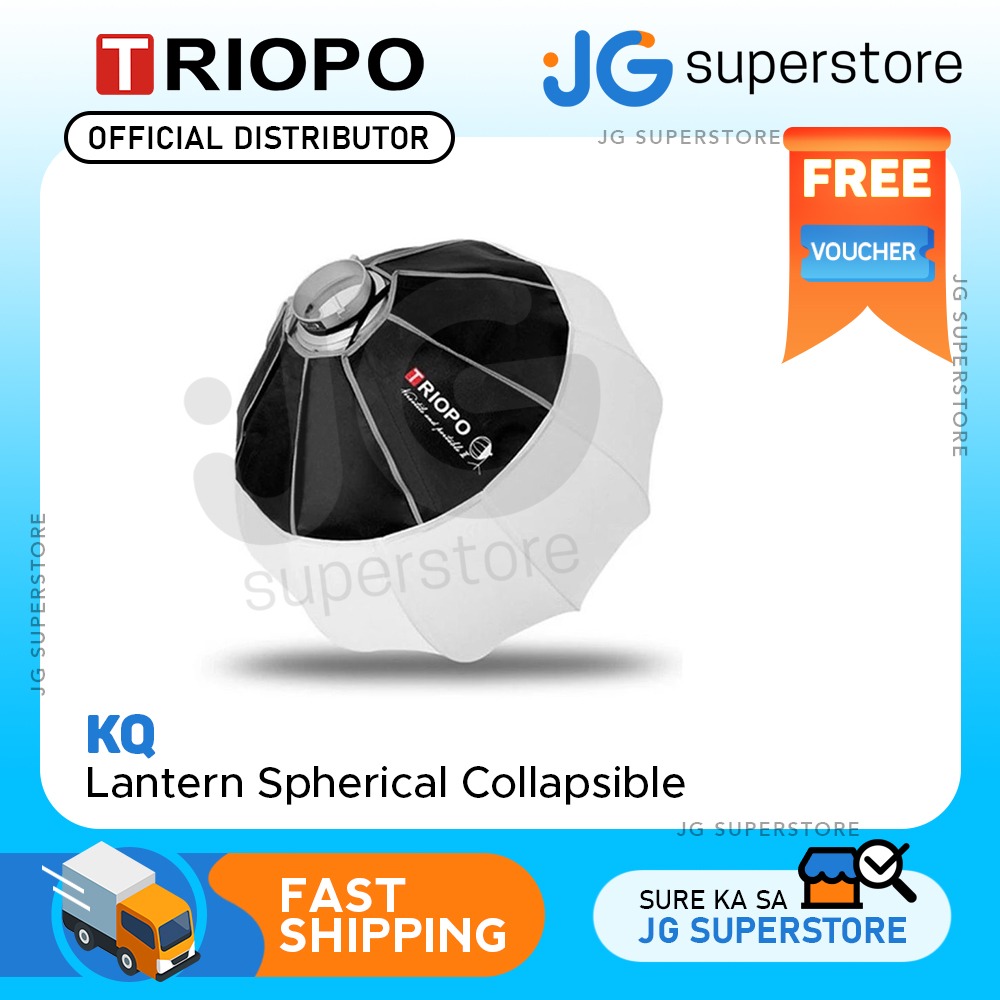 Triopo KQ55 KQ65 KQ85 Foldable Lantern Spherical Collapsible Softbox ...