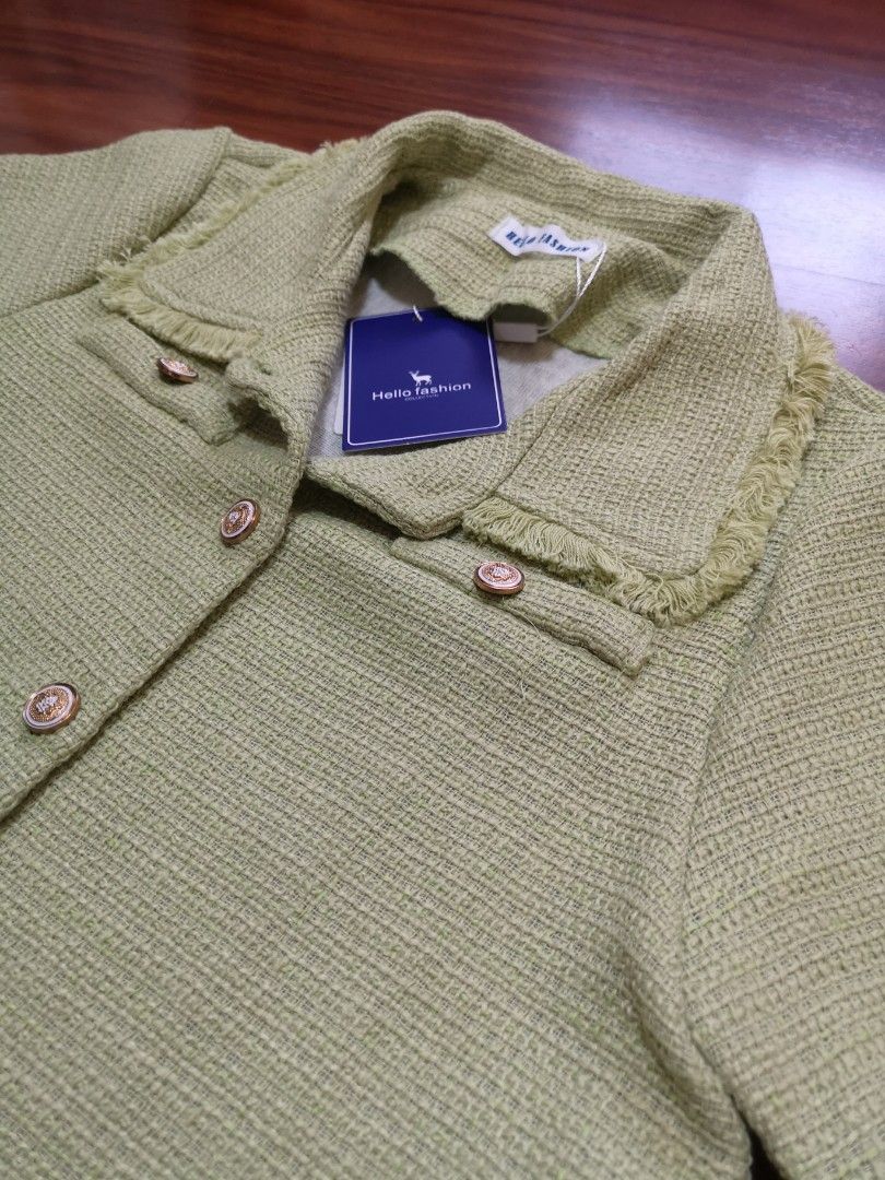 Tweed Coords (Chanel Inspired) from BKK, Women's Fashion, Dresses ...