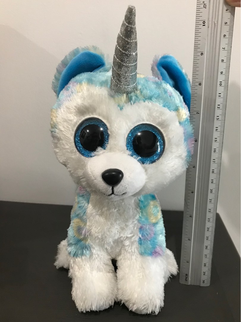 Ty Beanie Boos Helena Dog Stuffed Toy Plushie, Hobbies & Toys, Toys ...