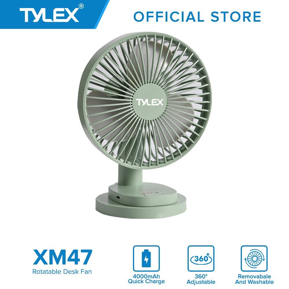 Tylex XM47 Rechargeable Fan, Furniture & Home Living, Lighting & Fans ...