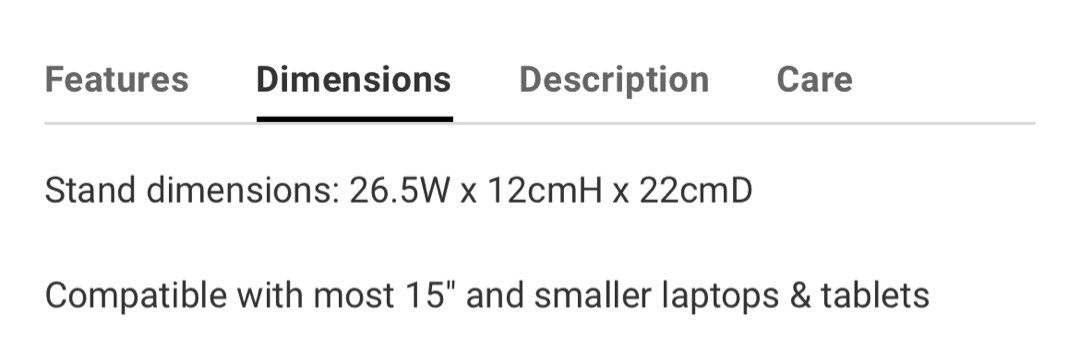 Typo Collapsible Laptop Stand, Computers & Tech, Parts & Accessories ...