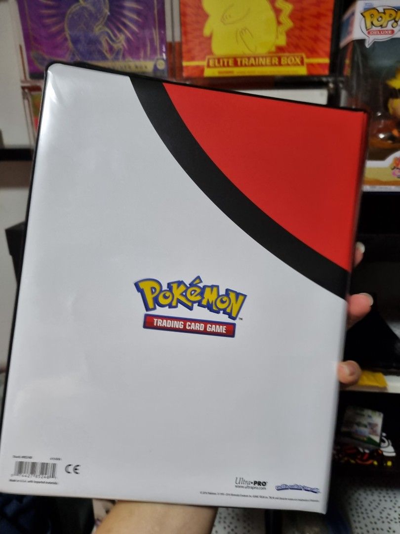 Ultra Pro Poke Ball binder 9 pocket, Hobbies & Toys, Toys & Games on ...