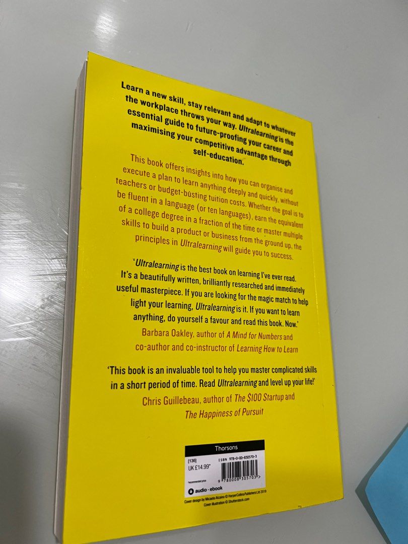 Ultralearning, Hobbies & Toys, Books & Magazines, Fiction & Non-Fiction on Carousell