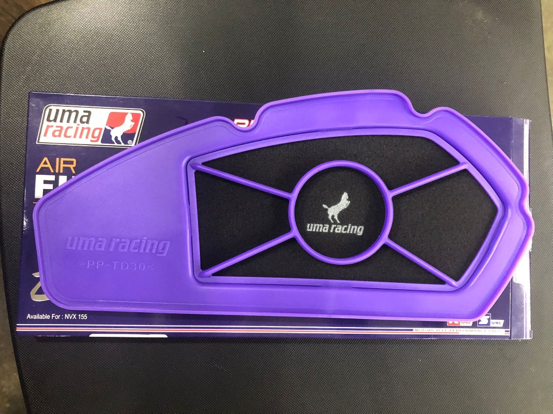 Uma Racing Air Filter Kit, Motorcycles, Motorcycle Accessories on Carousell